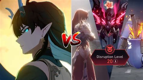 Dan Heng Imbibitor Lunae Vs Disruption 20 Bosses Youtube