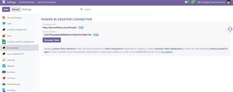 Odoo Inventory Management Dashboard Techfinna