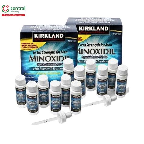Minoxidil 5 Kirkland Giải Pháp điều Trị Chứng Hói đầu ở Nam Giới