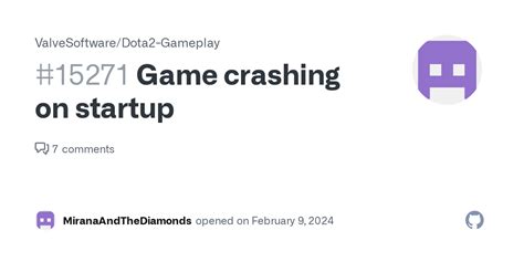 Game Crashing On Startup · Issue 15271 · Valvesoftwaredota2 Gameplay