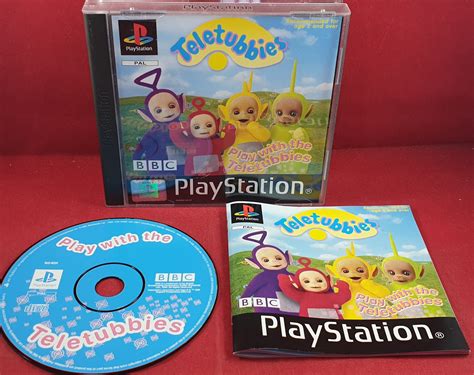 Play With The Teletubbies Sony Playstation 1 Ps1 Game Retro Gamer