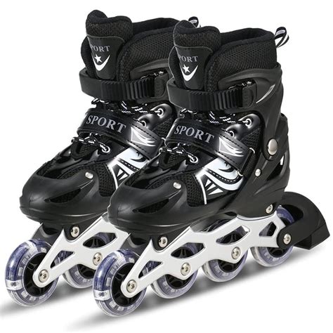 Inline Skates With Pu Wheel Aluminum Body In Line Skates With