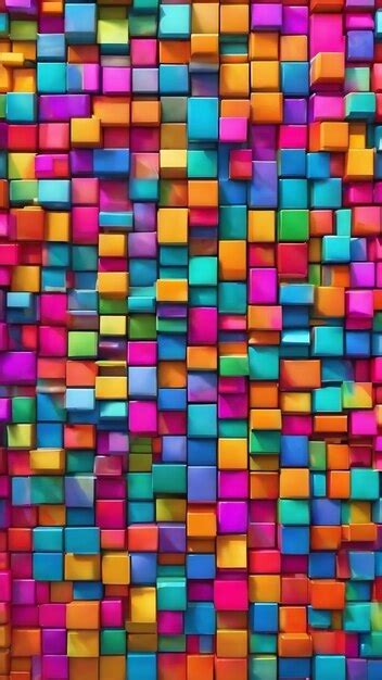 Premium Photo Cute Rectangles And Slashes Art Background