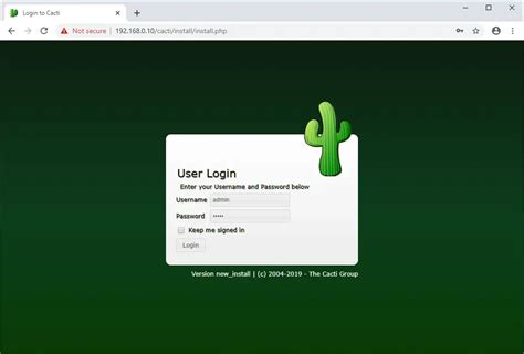 How To Install Cacti On Debian 10 Debian 9 A Monitoring Tool