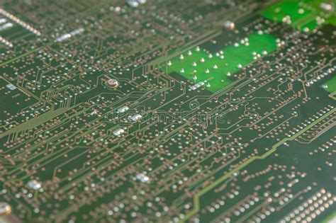 Motherboard Electronic Circuit Details Stock Image Image Of Circuit Hardware