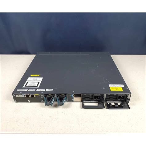 Cisco Catalyst C3560x 48 Port Gigabit Switch Ws C3560x 48p 1u Rack Mount Poe With C3kx Nm 1g Spf