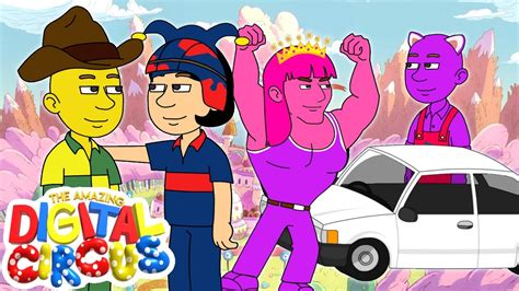 The Amazing Digital Circus But Its Goanimate Laziness Candy Carrier