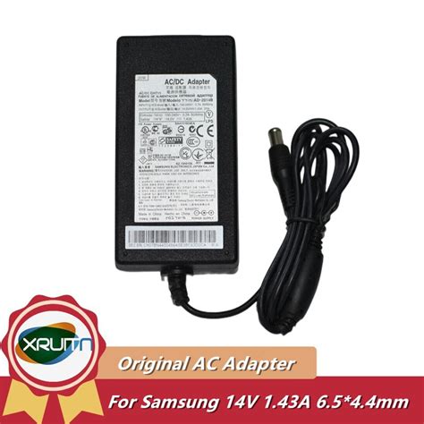 Genuine-14V-1-43A-AD-2014B-20W-AC-Adapter-Charger-For-Samsung-S19B300N ...