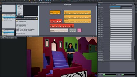 Artstation Virtual Set Unreal Engine Aximmetry Escher Squid
