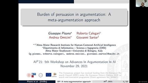 Underline Burden Of Persuasion In Argumentation A Meta Argumentation