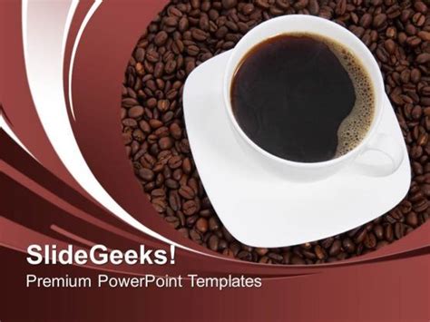 Coffee And Beans Health PowerPoint Templates Ppt Backgrounds For Slides