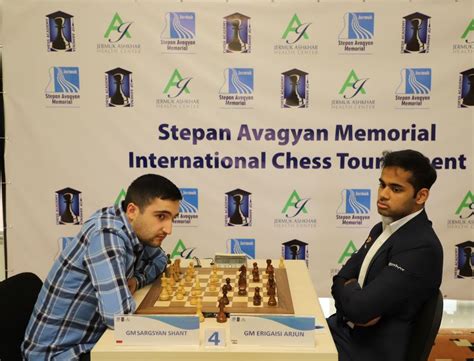 5th Stepan Avagyan Memorial R2: Arjun Erigaisi wins two in-a-row, now ...