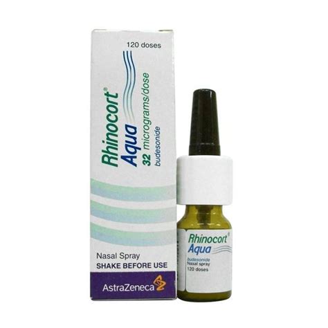 Rhinocort Aqua 32mcg Dose Nasal Spray 120 Doses