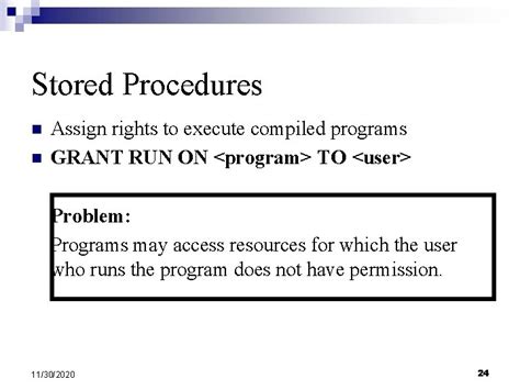 Access Control Access Control Example N Access Control