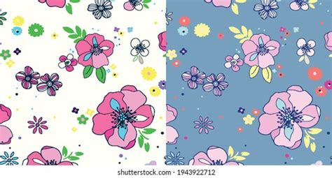 Beach Vector Pattern Tropical Leaves Jungle Stock Vector Royalty Free