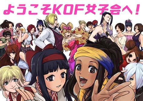 Shiranui Mai Leona Heidern Angel Kula Diamond Yuri Sakazaki And 16