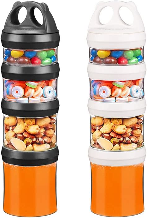 Benelabel Snack Boxes Stackable Snack Containers Set Food 31oz
