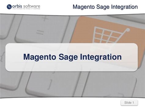 Magento Sage Integration Magento Integrity Business Process Management