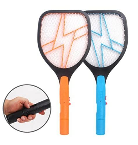 촘촘한 전기 전자 초 날 똥 파리 집거미 모기 바퀴 날 벌레 잡는 잡기 도구 채 퇴치 법 미니 원버튼 티몬