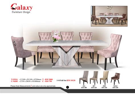Galaxy Furniture Design | Dining Room