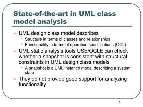PPT Scenario Based Analysis Of UML Design Class Models PowerPoint Presentation ID