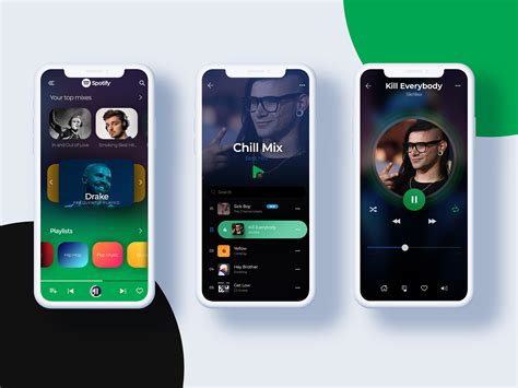 Spotify App UI Redesign Concept On Behance