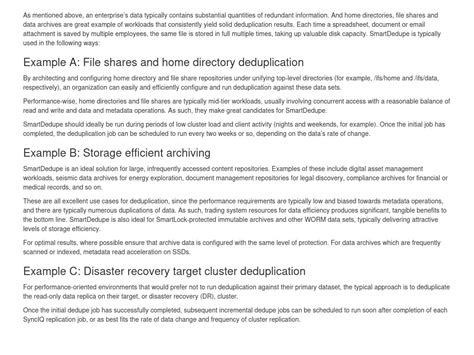 Smartdedupe Use Cases Dell Powerscale Onefs Data Reduction And