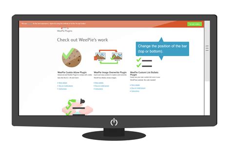 WeePie Cookie Allow Easy Complete Cookie Consent Plugin By WeePiePlugins