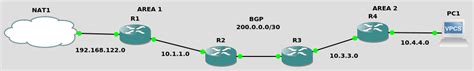 OSPF BGP With Cisco IOS