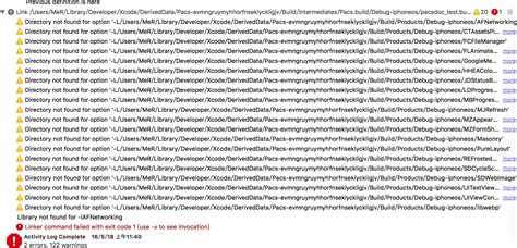 Ios Pods Issue Linker Command Failed With Exit Code 1 Stack Overflow