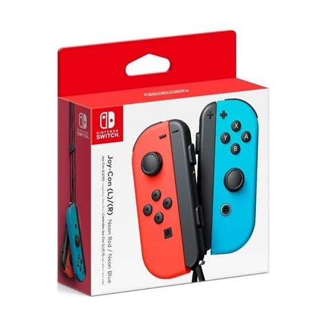 Free Shipping Nintendo Switch W Neon Blue And Neon Red Joy Con