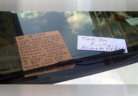Hilarious Notes Drivers Discovered On Their Car Windshields