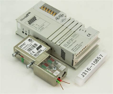 10857 Beckhoff Profibus Master W Data Interface Connector 21700502