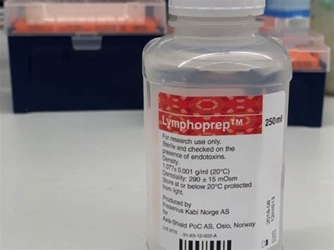 Removal Of White Blood Cells From Whole Blood Using Lymphoprep