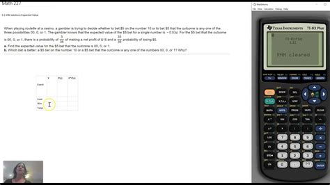 Expected Value Youtube Expected Value Youtube