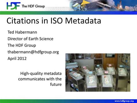Citations In Iso Metadata Ppt