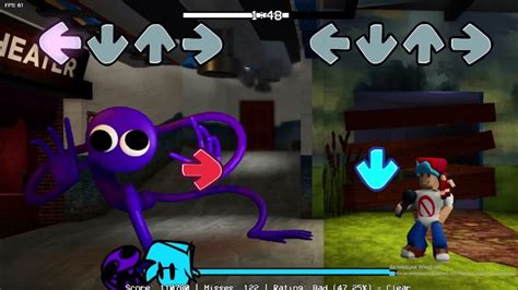 фнф радужных друзей они вернулись Fnf Vs Rainbow Friends Youtube