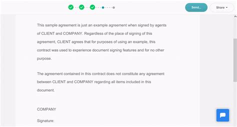 Sending A Document SignWell