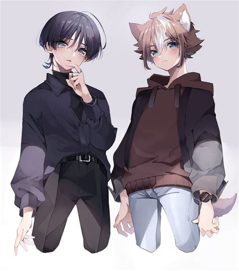 Scaramouche And Gorou Genshin Impact Drawn By Madk89 Danbooru