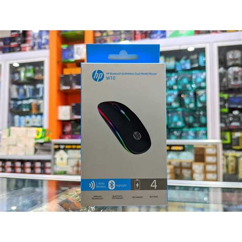 Jual Mouse Hp W Wireless Rgb Bluetooth Slim Shopee Indonesia