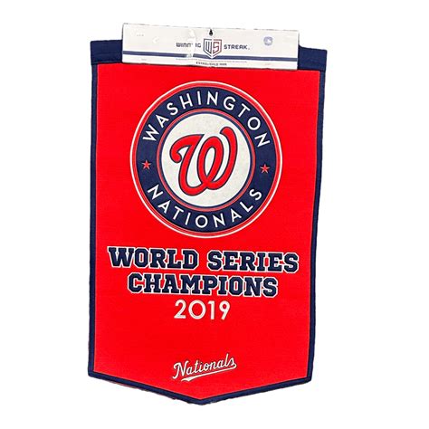 Banner Washington Nationals Dynasty 2019 World Series Champions Cardiacs Sports And Memorabilia