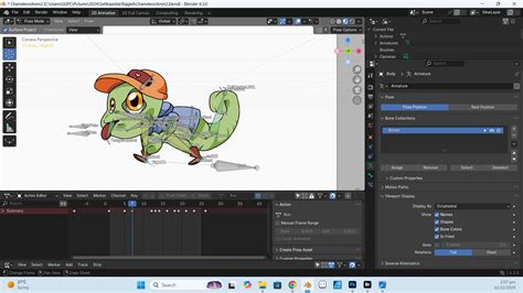 Problem With Greyed Out Action Editor Blender Stack Exchange