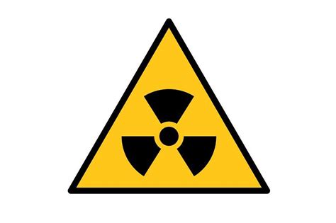Radioactive Material Sign Symbol Of Symbols Radioactive Vector Illustration