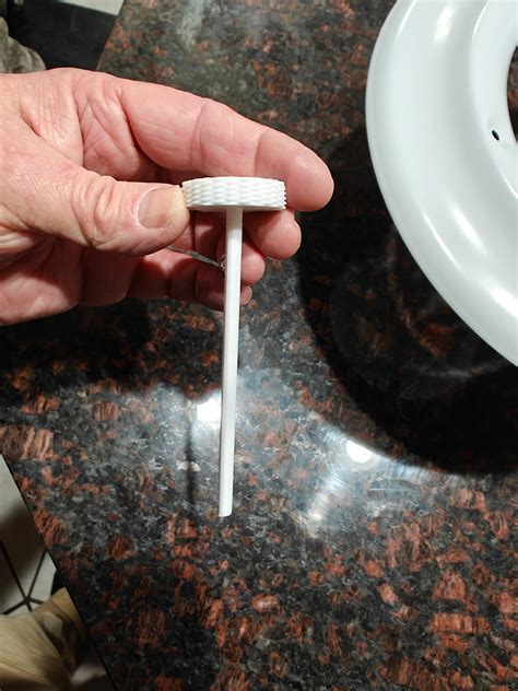 4 Pc Hvac Ceiling Vent Control Knob D Shape Plastic Diffuser Tool To