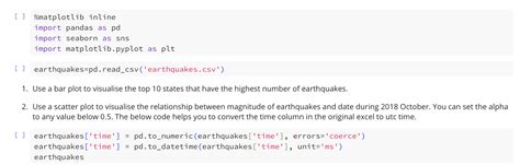 Solved Code In Python And Explain YOU ARE ONLY ALLOWED TO Chegg