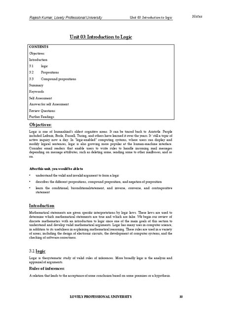 Demth136 Discrete Structures Slm 36 46 Pdf Logic Argument