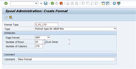 create new print list format for a device type sap community