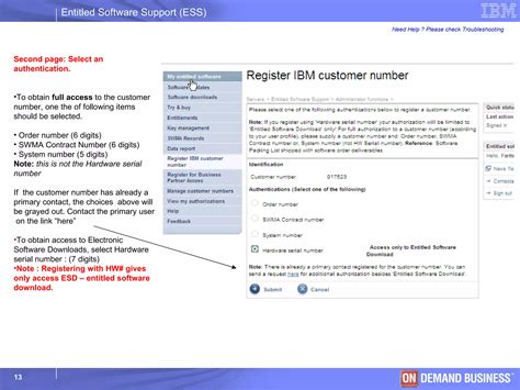 Ibm Entitled Software Support How To Use Ppt It And Internet Support Internet