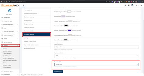 Laraback A Guide On Configuring Header Style EnactSoft