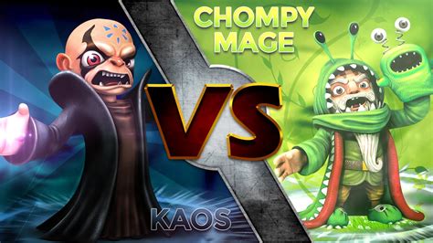 Skylanders Trap Team Kaos Vs Chompy Mage Youtube